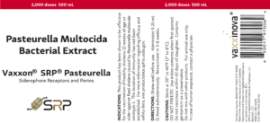VAXXON SRP PASTEURELLA - Vaxxinova